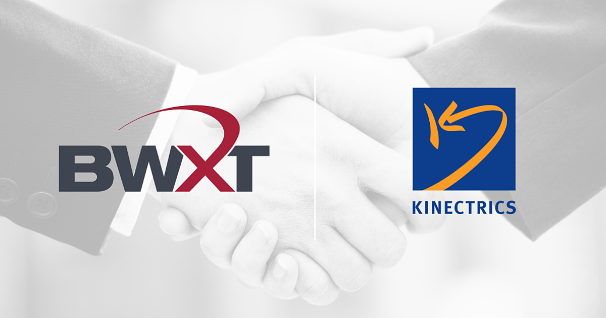 BWX Technologies Inc. Closes Acquisition of Kinectrics | Kinectrics