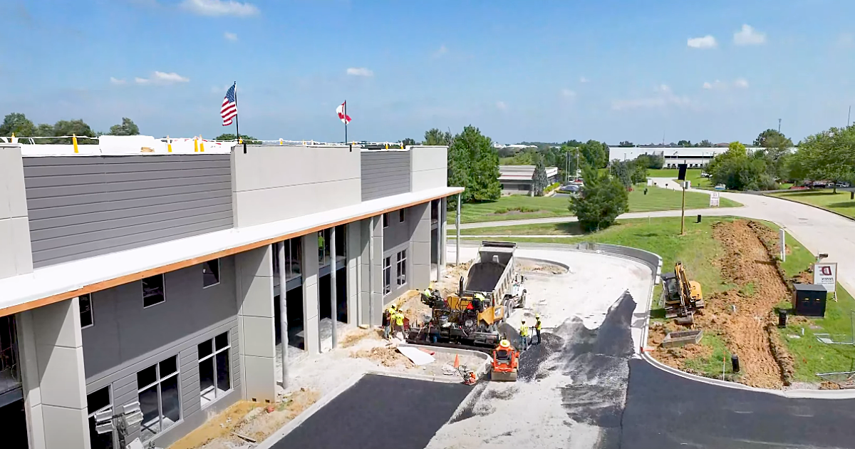 Facility Construction in Louisville, KY is Nearing… | Kinectrics