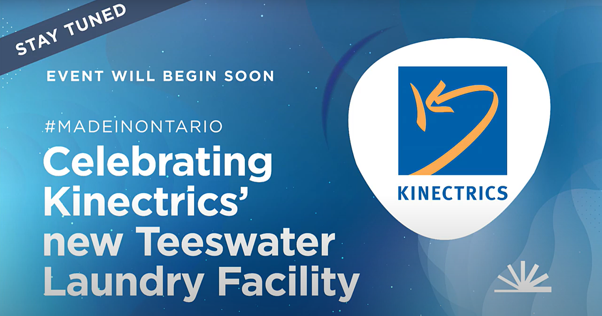 Kinectrics' Laundry Event | Kinectrics